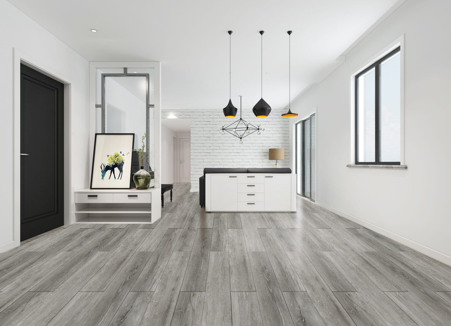 Light Oak LVT Flooring Plank Effect – Ceiling2Floor