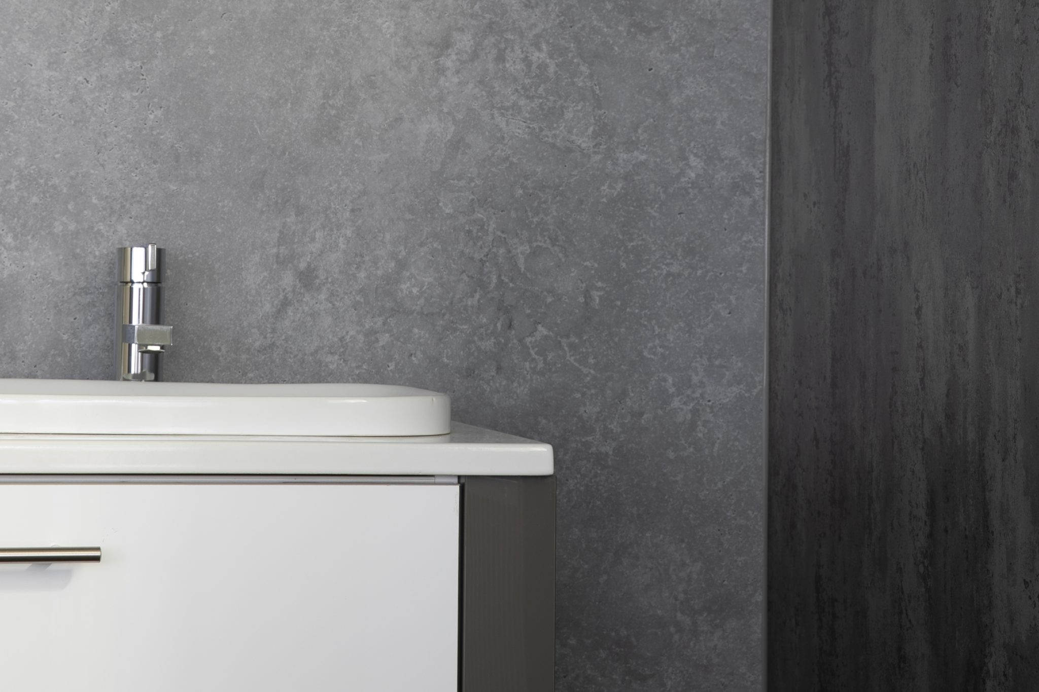 Apollo Grey Marble Gloss 600mm Wall Panels – Ceiling2Floor